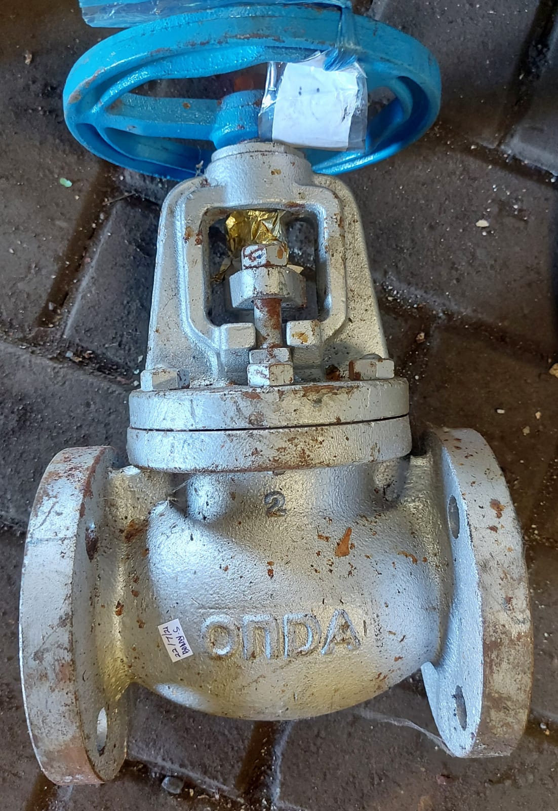 Product - Globe Valve ONDA Cash JIS 10K 2" Jual Used Marine Spare parts ...